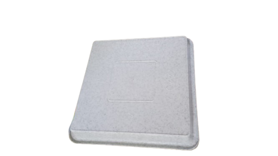 ᐅ Plato Para Macetero cuadrado PC15 de Color Marmol 🌾 Huertos Alma ☘️